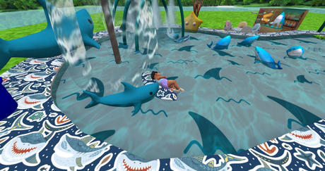 Second Life Marketplace - MERCI~SHARKII SPLASH PAD