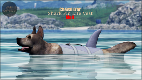 Second Life Marketplace - Cheval D'or / TeeglePet Mutt / Shark Fin Life ...