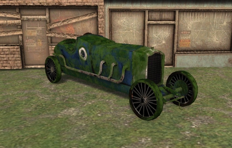 Second Life Marketplace - OLD RUSTY RACING CAR