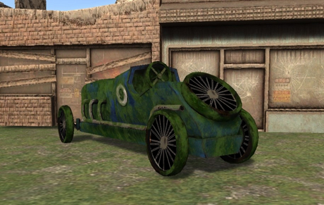 Second Life Marketplace - OLD RUSTY RACING CAR