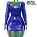 Second Life Marketplace - Blue Cyn Dress Black Belt