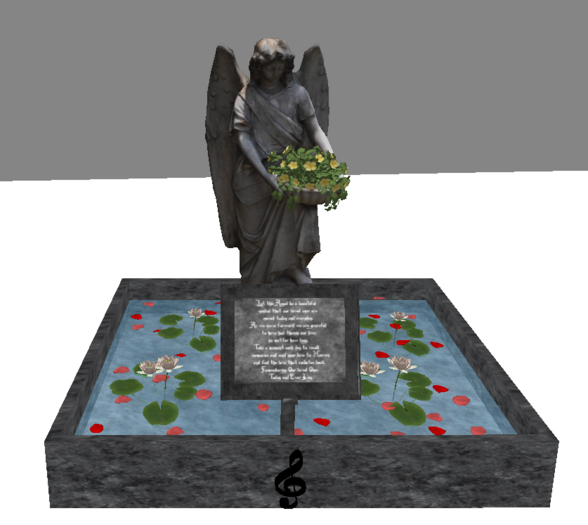 Second Life Marketplace - ~HDS~ Angel Among us fountain Music Box