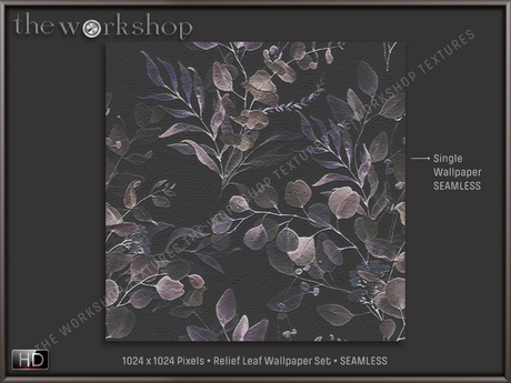 Second Life Marketplace - SPECIAL WALLPAPER RELIEF TEXTURE SET - 02
