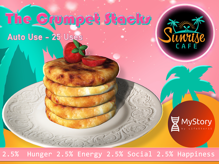 Second Life Marketplace - MyStory Crumpet Stack