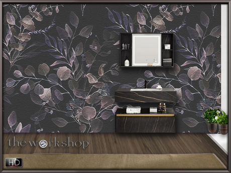 Second Life Marketplace - SPECIAL WALLPAPER LEAF TEXTURE SET - 01