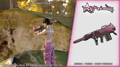 Second Life Marketplace - R// " Cat Bazooka " (Fatpack)