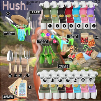 Second Life Marketplace - 6. Hush . Garden Set . Legacy RARE