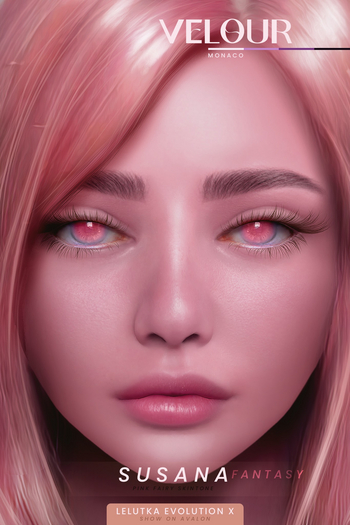 Second Life Marketplace - VELOUR: "Susana" FANTASY SKIN for EVO X (GREY ...