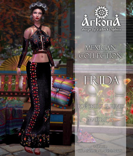 Second Life Marketplace - *ARKONA* Frida outfit