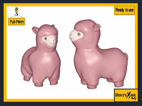 Second Life Marketplace - ::DisturbeD:: Kids Toy - Dama the Llama ...