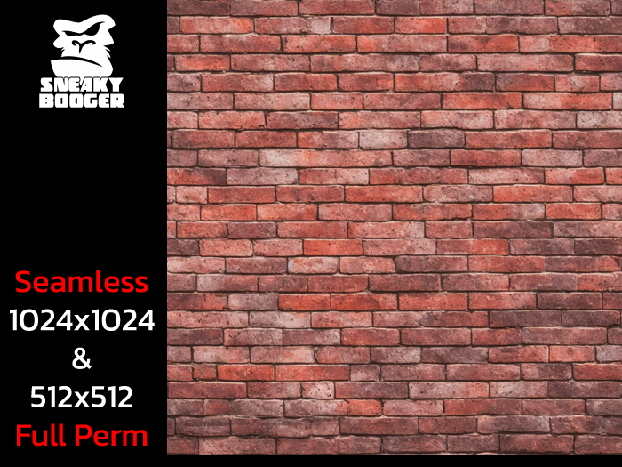 Second Life Marketplace - Texture - Old Brick Wall 001