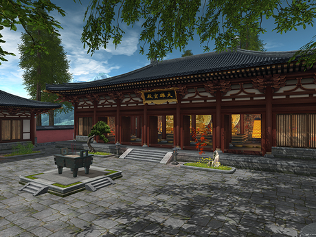 Second Life Marketplace - YUSR-Foguang Temple East Hall