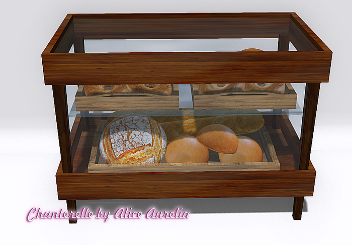 Second Life Marketplace - 18**JPK La Vie De Cafe Gacha -Bread Display-