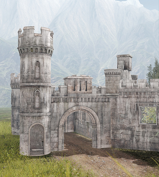 Second Life Marketplace - ionic : Monzie Castle Gate House