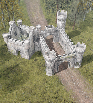 Second Life Marketplace - ionic : Monzie Castle Gate House
