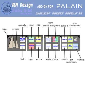Second Life Marketplace - HUD Skip Mesh for Palain V2
