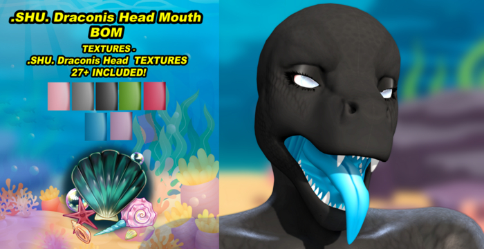 Second Life Marketplace - [AC] Draconis Mouth Textures