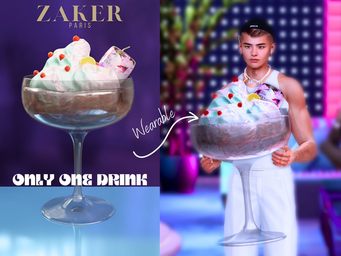 Second Life Marketplace - ZAKER : Only One Drink
