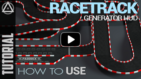 Second Life Marketplace - RACETRACK GENERATOR (EASY HUD REZZER BUILDER ...