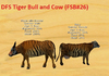 Second Life Marketplace - DFS Tiger (FSB#26) Cow and Bull
