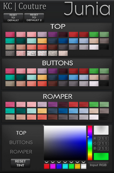 Second Life Marketplace - -KC- JUNIA SET / 30 TEXTURES FATPACK