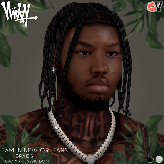 Second Life Marketplace - Vladdy // "5AM in New Orleans" Braids