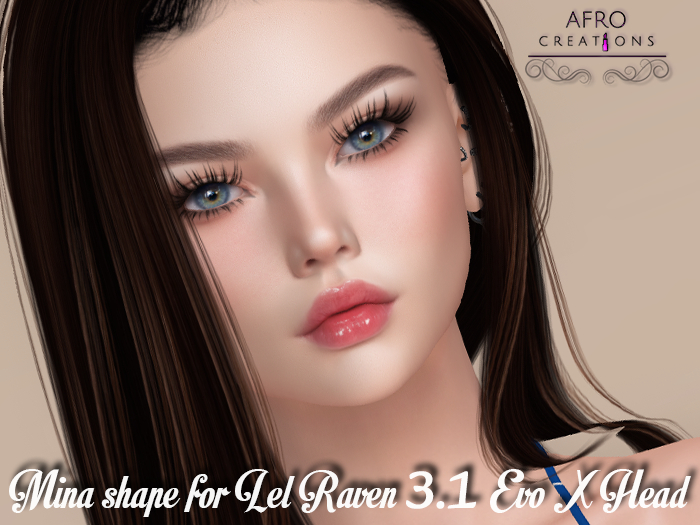 Second Life Marketplace - Mina Shape For Lel Raven 3.1 evo X - Kupra ...