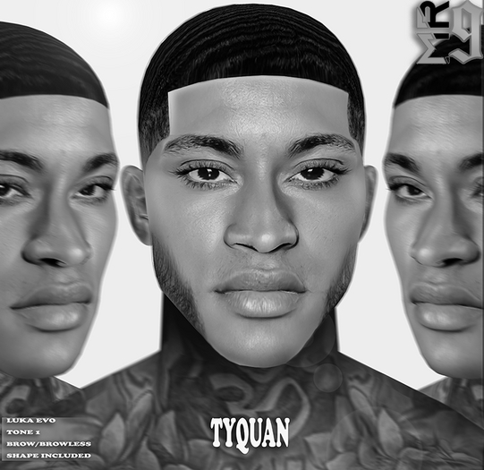 Second Life Marketplace - Tyquan Skin Demo (EVO)