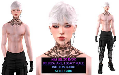 Second Life Marketplace - RG. 23 KIM LEL ZO EVOX + BELLEZA JAKE ...