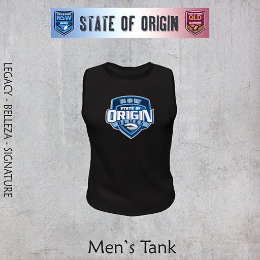 Second Life Marketplace - NSW State of Origin Men's Tank