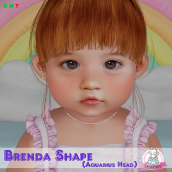 Second Life Marketplace - Titika's - Brenda Shape (Aquarius Head)