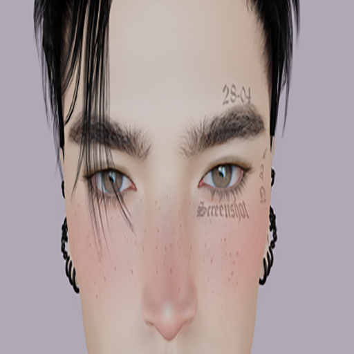 Second Life Marketplace - [Nought Zero]-Screenshot Face tattoo gift