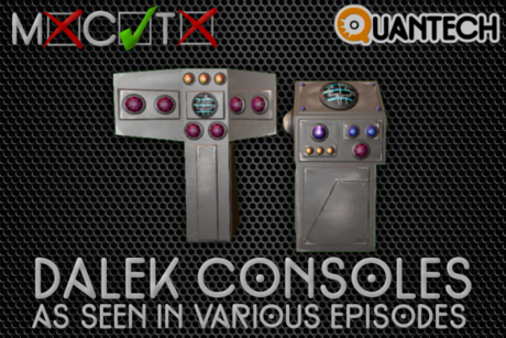 Second Life Marketplace - [QUANTECH] Dalek Console Pack