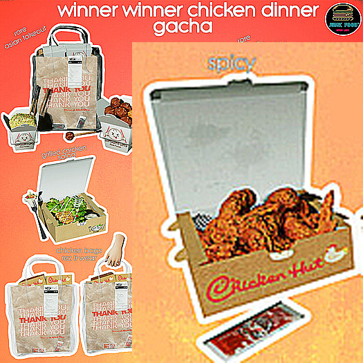 Second Life Marketplace - Junk Food - Spicy Chicken Box