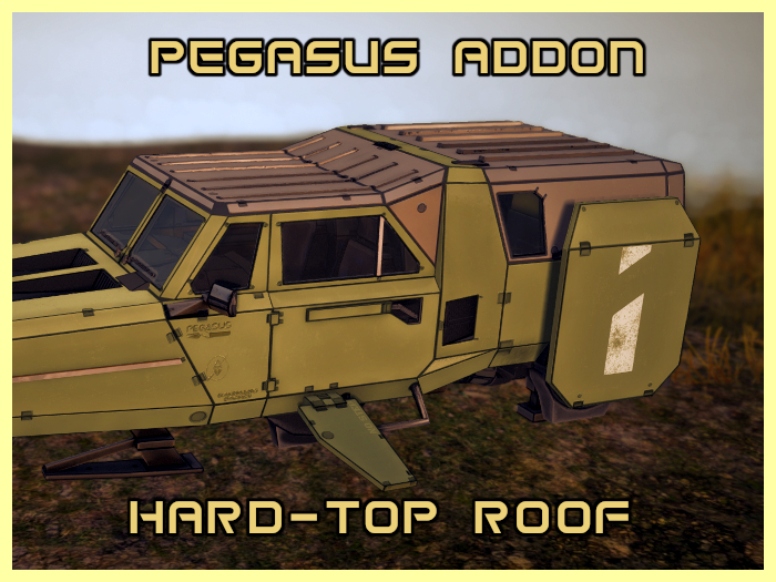 Second Life Marketplace - [GBD] - Pegasus Hard-top Addon