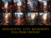 Second Life Marketplace - SATO - apocalyptic City backdrop Full Perm ...