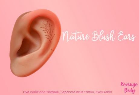 Second Life Marketplace - - RB - Nature Blush Ears