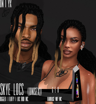 Second Life Marketplace - l YX l Skye Locs Geo Pack