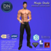 Second Life Marketplace - Magic Dude Male Exotic Dancer Outfit by DN Studios
