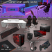 Second Life Marketplace - Rassuel Gamer Room FULL SET W/RARES [TRANSFER]