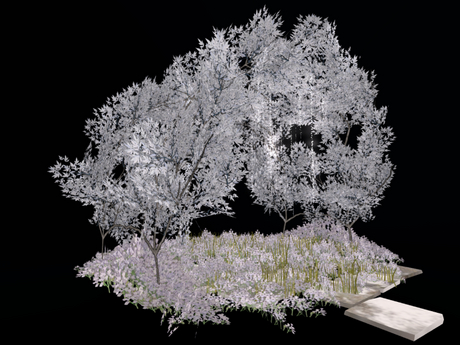 Second Life Marketplace - MC Seasonal Arch Trees Winter RESIZER