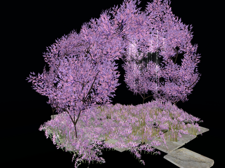 Second Life Marketplace - MC Seasonal Arch Trees Spring RESIZER