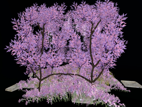 Second Life Marketplace - MC Seasonal Arch Trees Spring RESIZER