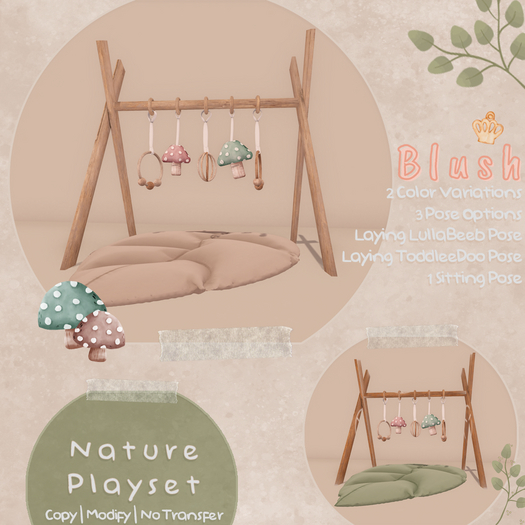 Second Life Marketplace - Blush. Nature Playset - Fatpack