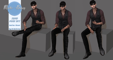Second Life Marketplace - -MB- Fred Pose Set (ADD)