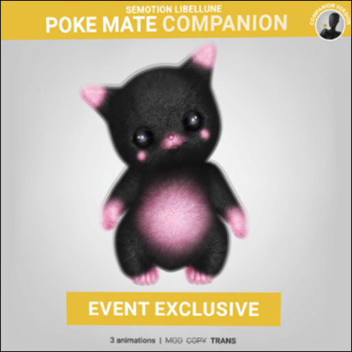 Second Life Marketplace - SEmotion Libellune Poke Mate Companion EXCLUSIVE