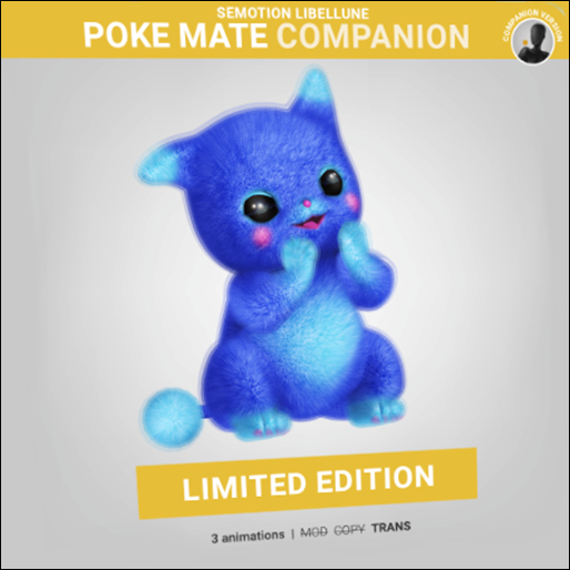 Second Life Marketplace - SEmotion Libellune Poke Mate Companion LIMITED