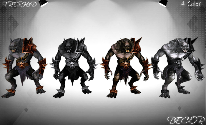 Second Life Marketplace - FRESH3D Night Werewolf