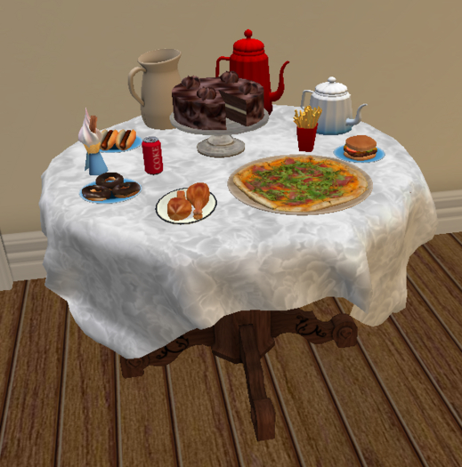 Second Life Marketplace - Party Table
