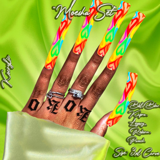 Second Life Marketplace - *KOCRYLIC- MOESHA SET